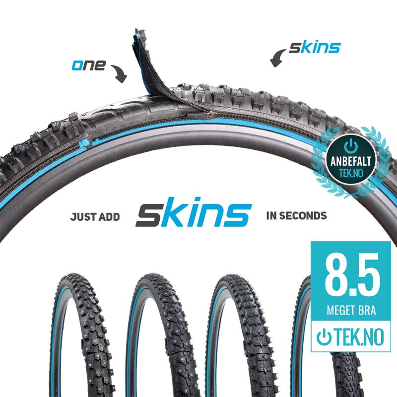 Base- og vinterdekk 27,5"